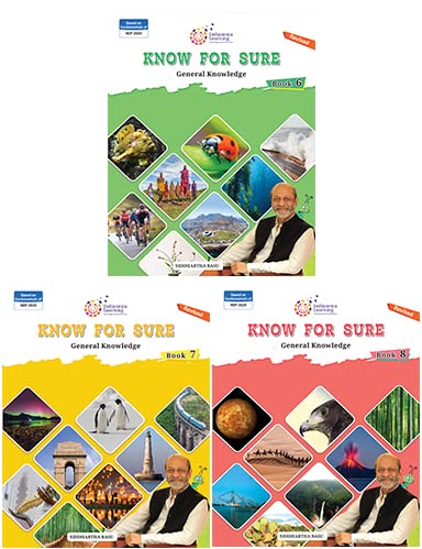 Know For Sure | GK books for Students of Class 6-8 (12-14 Years) Set of ...