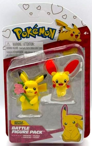 Amazon.com: Pokemon Figuras de batalla para el día de San Valentín ...