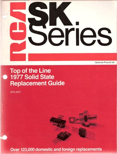 RCA SK Series Top of the Line 1977 Solid State Replacement Guide (SPG-202T) | Amazon.com.br