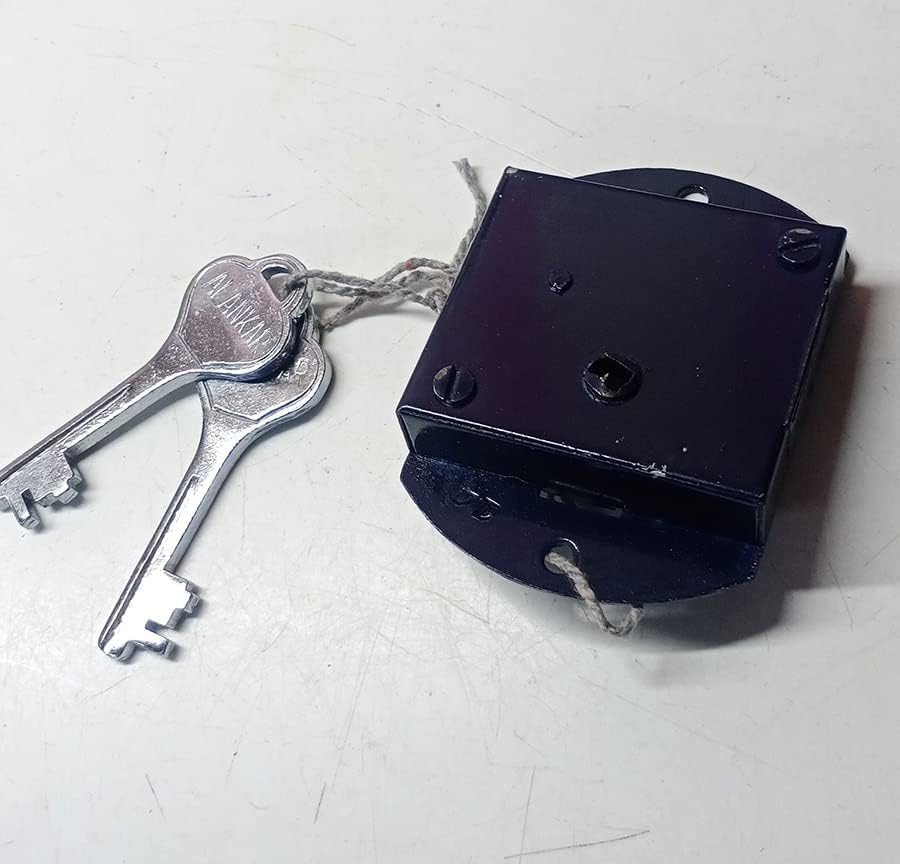 Godrej Lock I Almirah Wardrobe Lock I with 2 Keys I Multipurpose Lock I ...