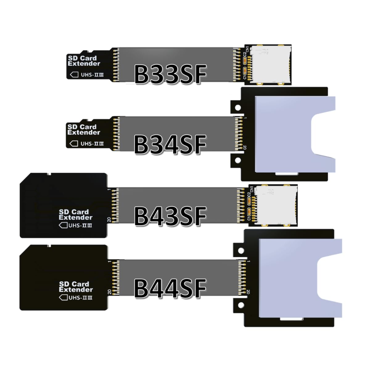 Amazon.com: ADT-Link Micro SD to SD Card Extension Cable Adapter ...