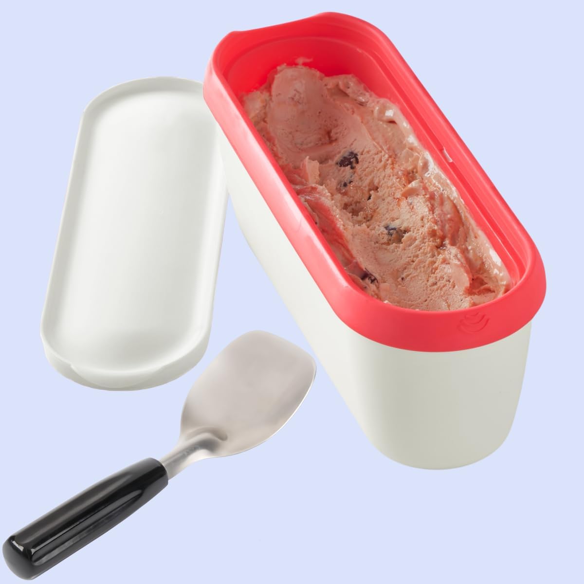 Amazon.com: HSHQING Ice Cream Storage Container with Ice Cream Spade ...