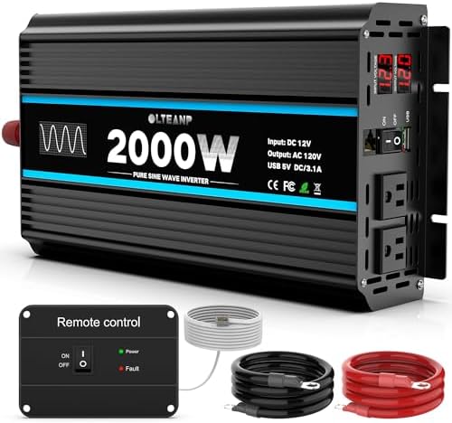 Amazon.com: Fits Jupiter Pure 2000 Watt Continuous/4000 Watt Peak Pure ...