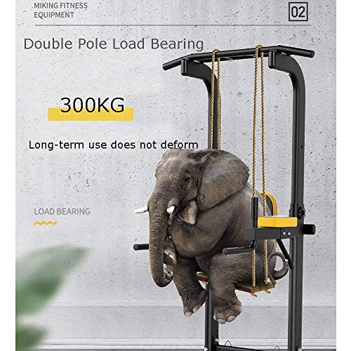 WZB Folding Power Tower Immersion Station Adjustable Height for Raising ...