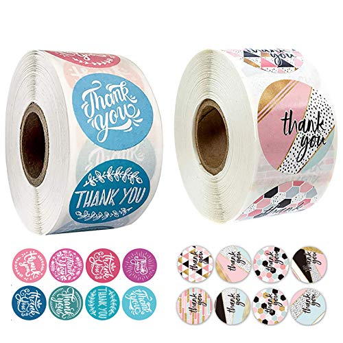 Thank You Label Sticker roll, a Total of 1000 1. in Pakistan | WellShop.pk