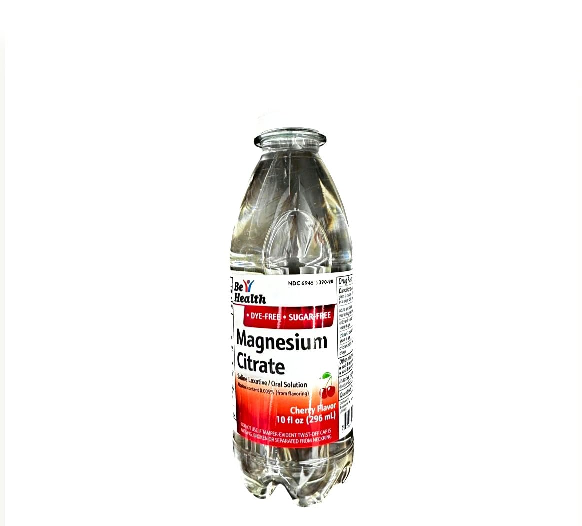 Amazon.com: Magnesium Citrate Oral Solution Cherry : Health & Household