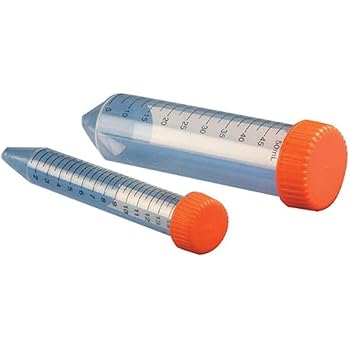 Corning 430055 Polyethylene Centrifuge Tube with Plug Seal Cap, Clear ...