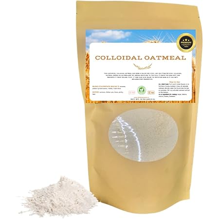 Amazon.com : Colloidal oatmeal (oat flour), 16 oz Great for soap making ...