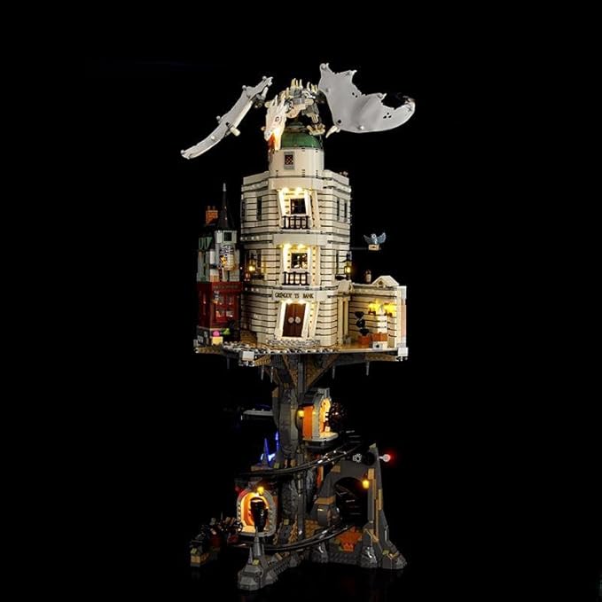 Amazon.com: MAXCXT LED Light for Lego 76417 Gringotts Wizarding Bank ...