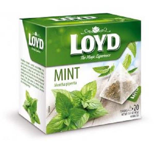 Amazon.com : LOYD Mint Herbal Tea in Bags, 20 teabags : Grocery ...