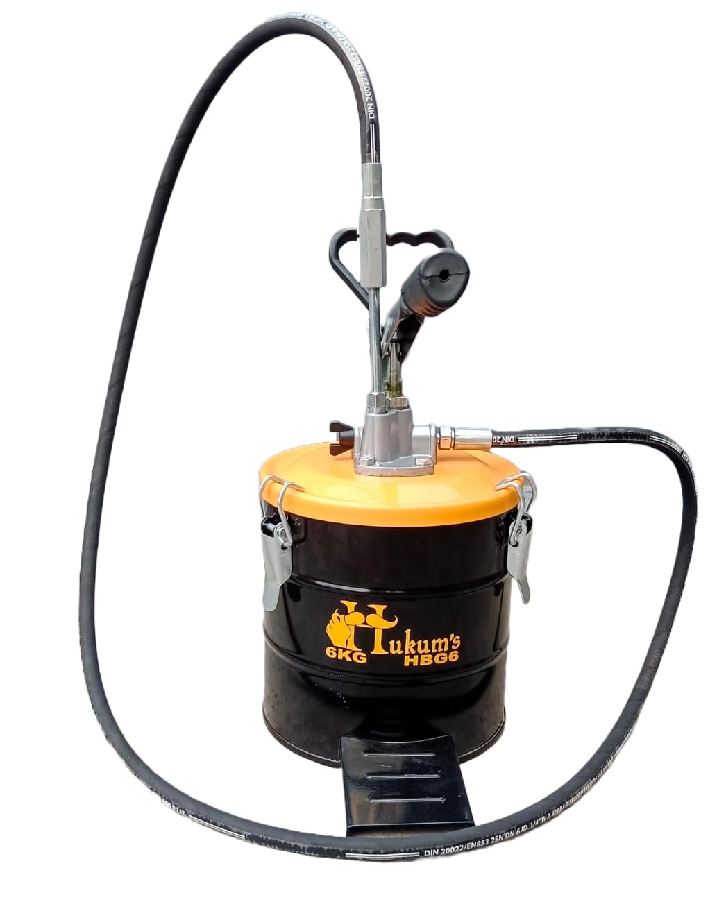 Hukums High Pressure Bucket Grease Pump 6 KG : Amazon.in: Car & Motorbike