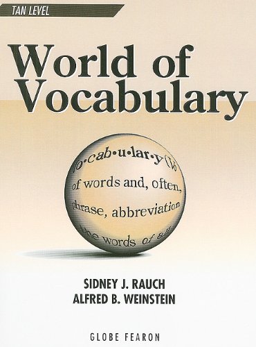 Amazon.com: World of Vocabulary: Tan Level: 9780835912815: Rauch ...