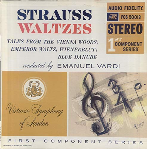 Strauss Waltzes-LP: Strauss*, Emanuel Vardi Conducts Virtuoso Symphony ...