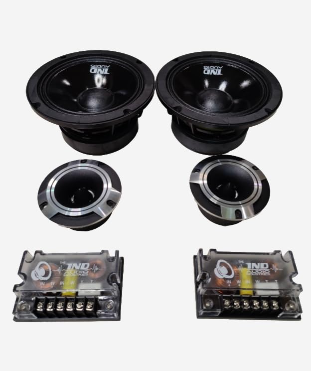 IND Audio MT Kits (Midrange Speakers, Bullet tweeters & Crossovers ...