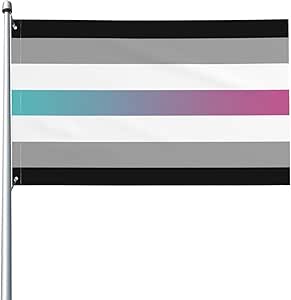 Amazon.com : Librafluid Agenderflux Pride Flag Flag 3X5 Ft - UV Fade ...