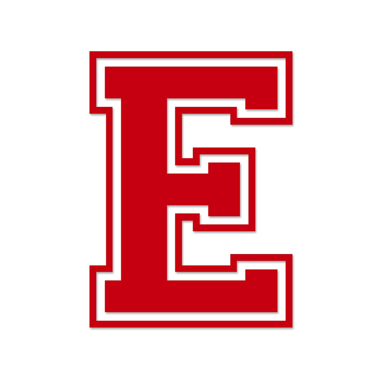 Red Varsity Letter A