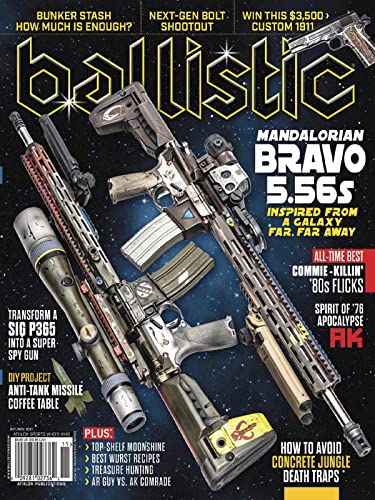 Ballistic Magazine October November 2021: Athlon Outdoors: Amazon.com ...