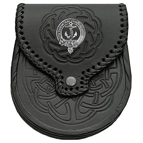 Amazon.com: Gillespie Scottish Clan Crest Badge Sporran : Clothing ...