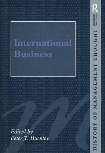 International Business (History of Management Thought, 17 ...