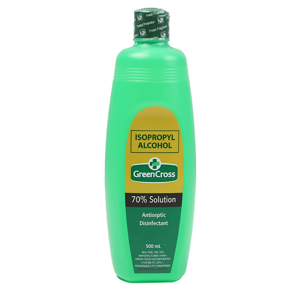 Greencross Isopropyl Alcohol 70 Solution Antiseptic Disinfectant 500ml ...