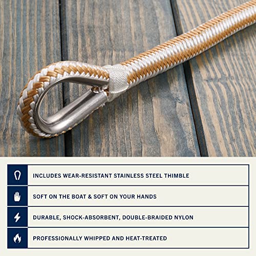 Snapklik.com : Rainier Supply Co Boat Anchor Line - 300 Ft X 1/2 Inch ...