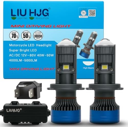 LIU HJG Super Bright Led H4 Headlight Bulb Waterproof Heat Dissipation ...