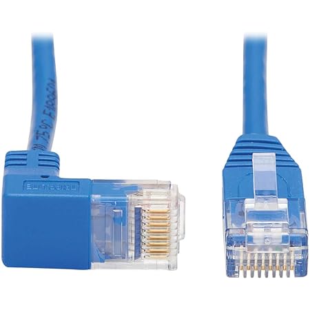 Amazon.com: Cable Matters Combo-Pack 90 Degree Cat 6, Cat6 Right Angle ...