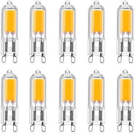 LED G9 2W LED COB Bulb 250LM, AC220-240V, Warm White 3000K, Energy ...