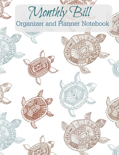 Amazon.com: Monthly Bill Organizer and Planner Notebook (Simple Budget ...