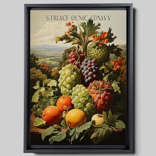 Amazon.com: Fruit Poster Room Decor, Fruit Wall Decor, Flower Botanical ...