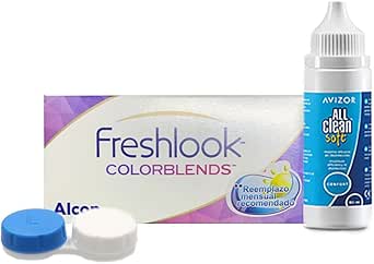 Pupilentes de color freshlook | kit de pupilentes de color graduados ...