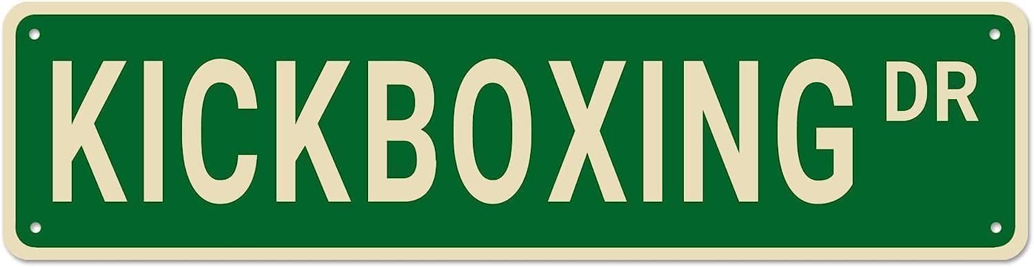 Amazon.com: FixeLLD Metal Sign Kickboxing DR Vintage Signs Retro Tin ...