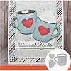 Amazon.com: Mug Cups Metal Die Cuts, Heart Coffee Mug Cutting Dies Cut ...