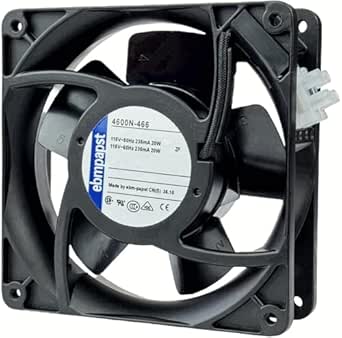 Amazon.com: for ebmpapst 4600N-466 Axial Fan,115V 20W 106CFM Industrial ...