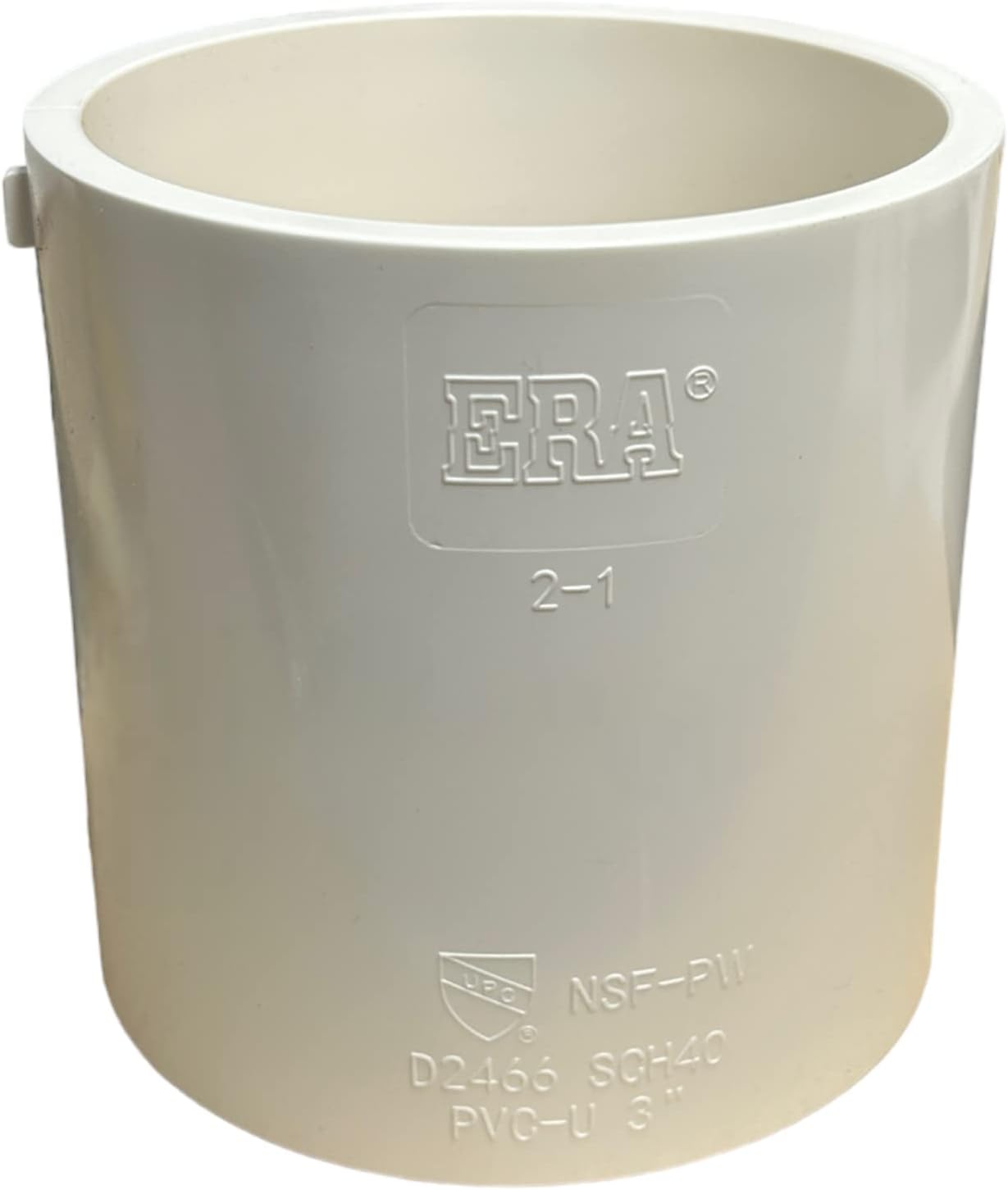Amazon.com: ERA Schedule 40 PVC 3" Coupling, Socket Connection ...