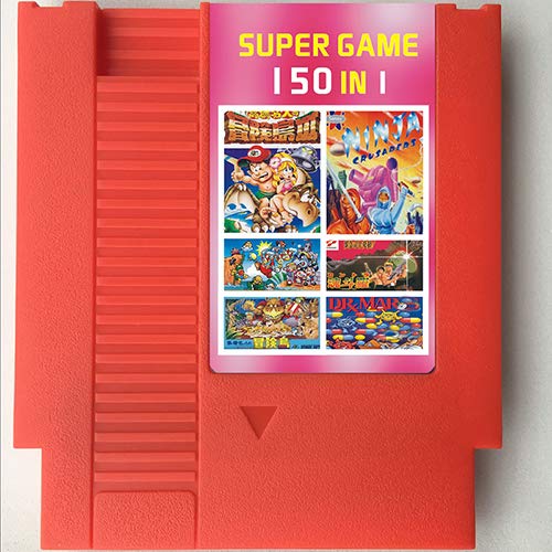 Amazon.com: 72 pin 8 bit game 150 In 1 72 Pin Game Card Region Free for ...