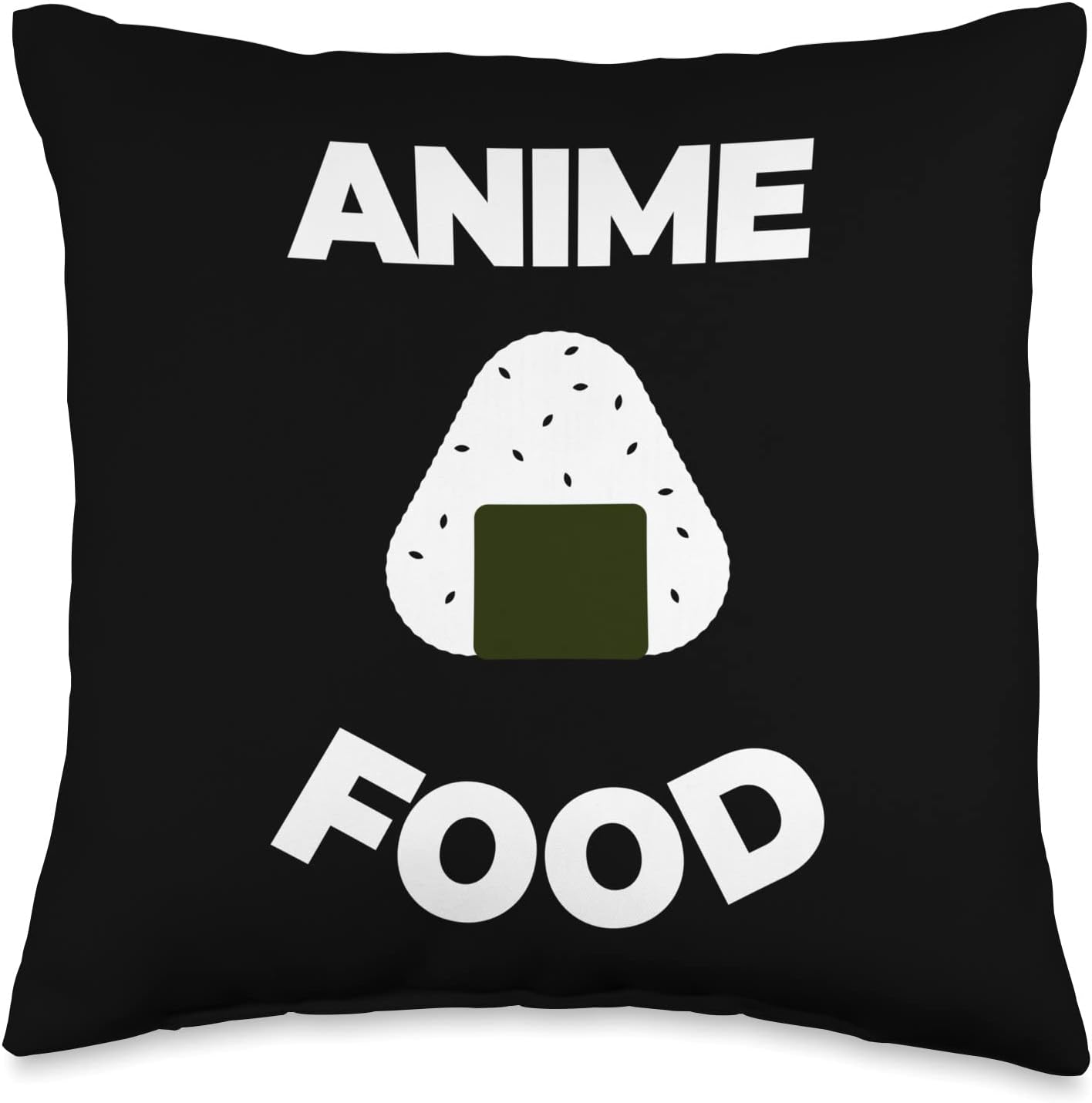 Amazon.com: Anime and Food Japanese Onigiri Rice Balls Weeb Otaku Throw ...