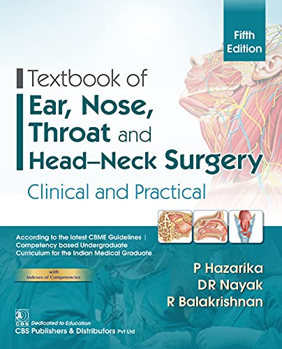 Amazon.com: Textbook of ENT, Nose, Throat and Head-Neck Surgery ...