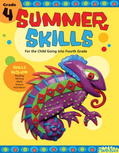 Grade 4 Summer Skills: For the Child Going into Fourth Grade: Flash ...