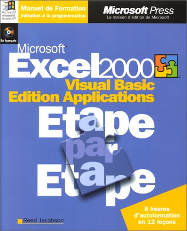 Amazon.fr - Microsoft Excel 2000 Visual Basic Applications étape par étape (avec CD-Rom ...
