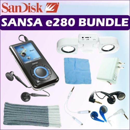 Amazon.com: SanDisk Sansa e280 8 GB MP3 Player (Black) : Electronics