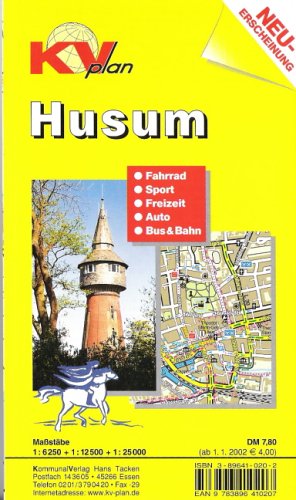 Amazon.fr - Husum: 1:12500. Stadtplan mit Freizeitkarte 1:25000. Mit ...