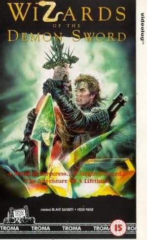 Wizards Of The Demon Sword [VHS] : Lyle Waggoner, Russ Tamblyn, Blake ...