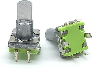 Amazon.co.jp: Small Potentiometer, 5pcs Rotary Encoder EC11 No Push ...