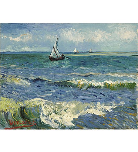 Tallenge Old Masters Collection - Seascape Near Les Saintes-Maries-De ...