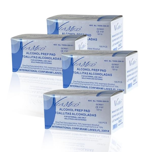 Amazon.com : Prep Pads (Pack of 4 Boxes) | 400 Pieces of Medium ...