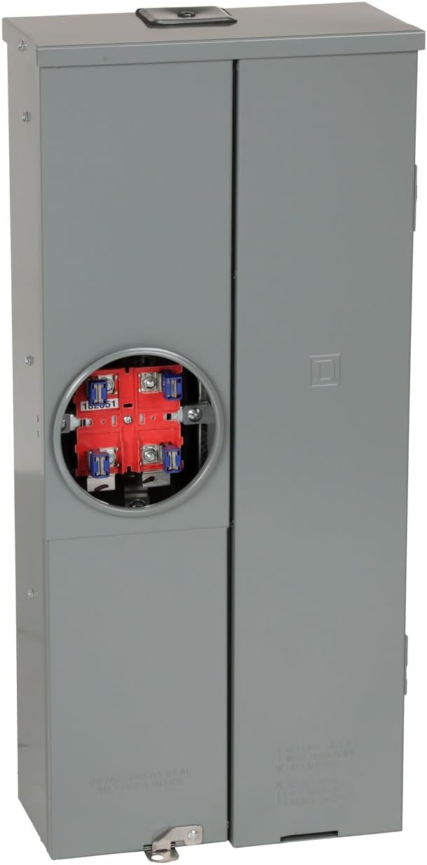 Square D - SC1624M100S Homeline 100-Amp 16-Space 24-Circuit Outdoor ...