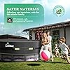 Uirway 14 Ft Round Pool Cover With Reflective Strips