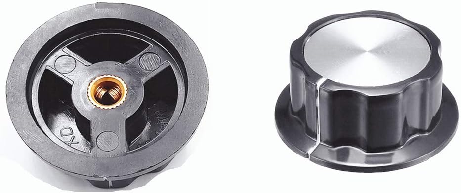 Amazon.com: 5PCS Adjustable Rotate Button Potentiometer Control 45mm ...