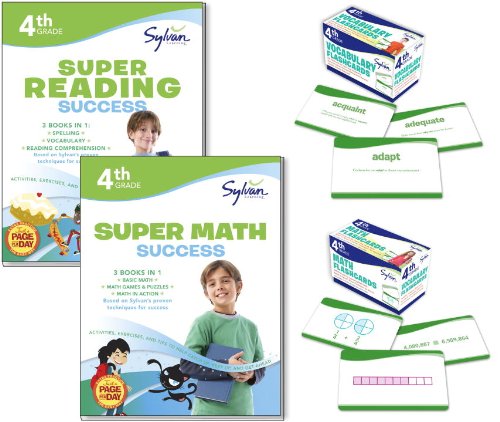 Fourth Grade Success Super Pack: Sylvan Learning: 9780553410211: Amazon ...